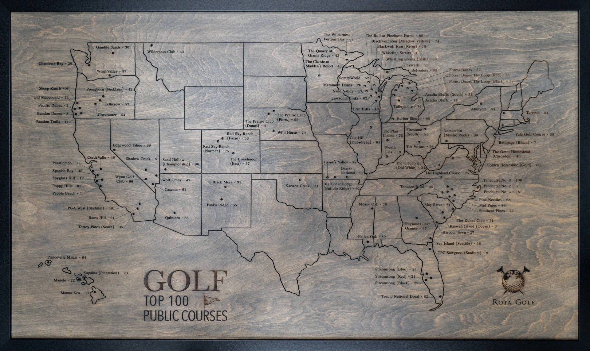 The Centurion Map – Rota Golf